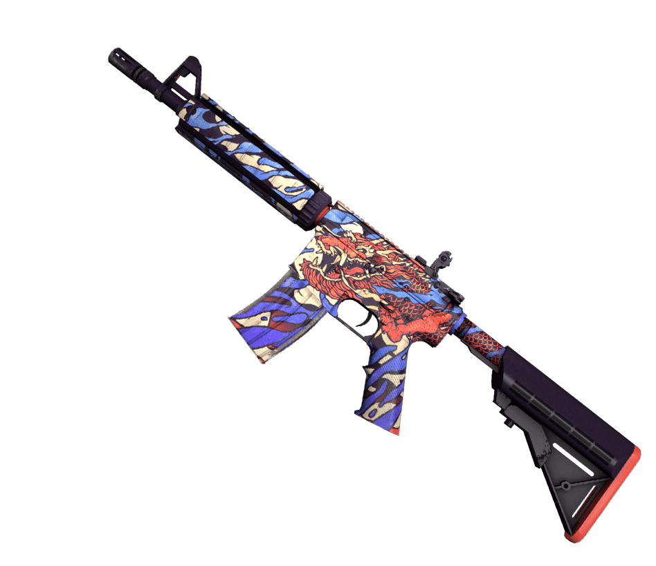 Купить M4A4 | Dragon King от 196₽ | Купить скины для CS:GO / CS2