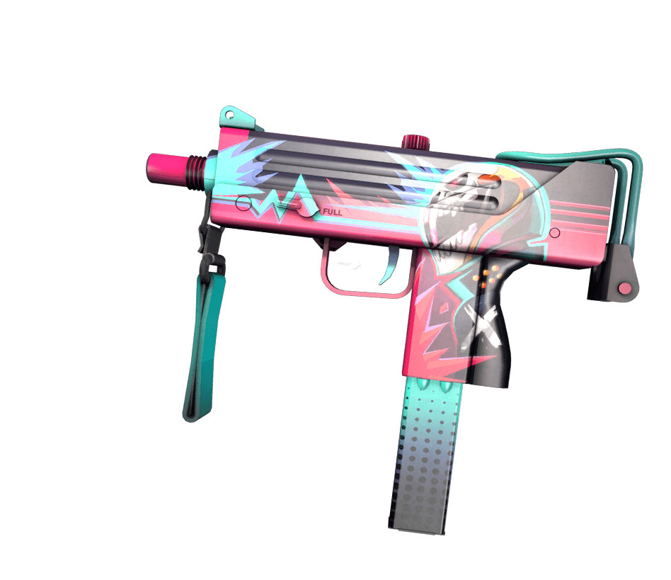 Купить MAC-10 | Неоновый гонщик (Прямо с завода) от 194₽